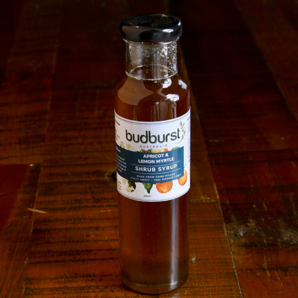 Apricot & Lemon Myrtle Shrub Syrup – Budburst Australia